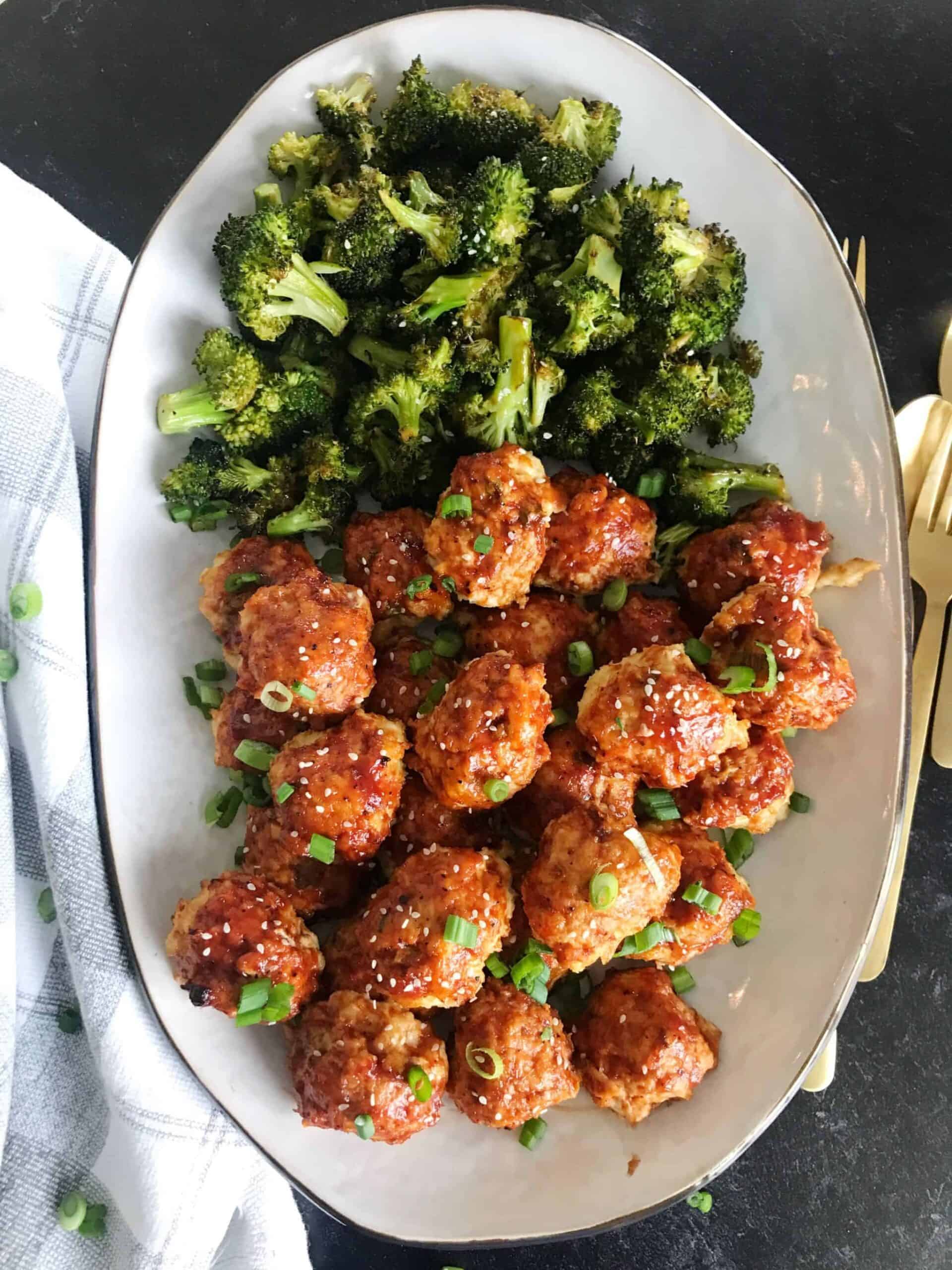 Asian Chicken Meatballs