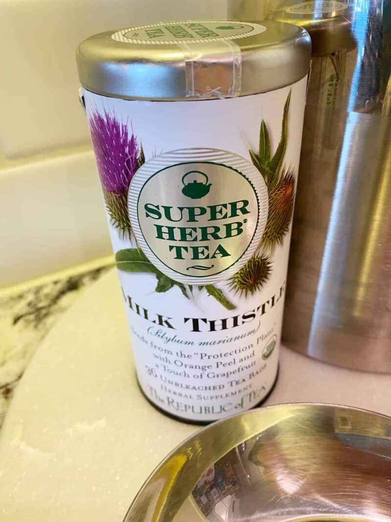 Milk-Thistle-Tea-for-Detox | Pineapple House Rules