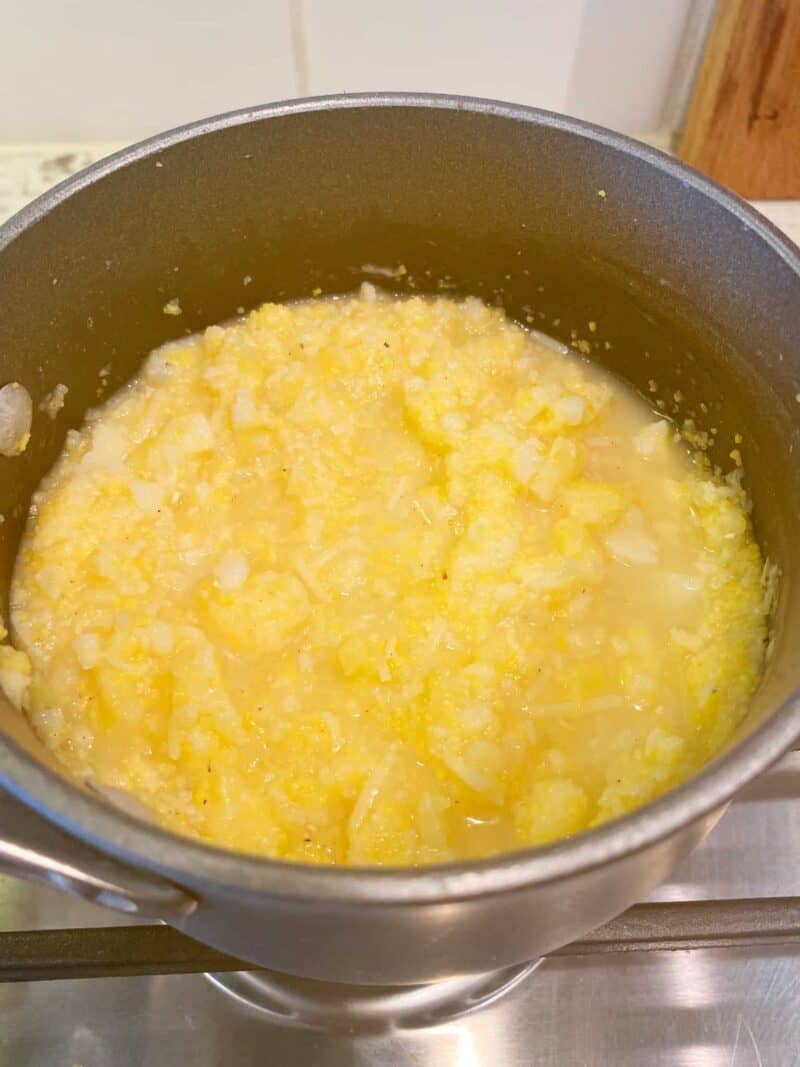 Cheesy Polenta